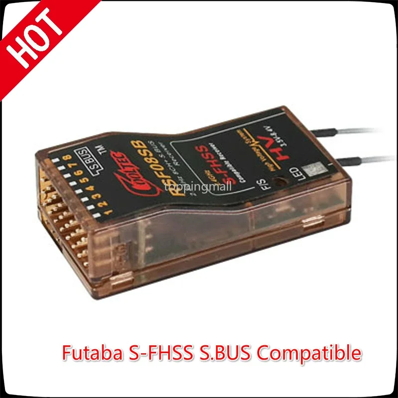 RSF08SB-8ch-Futaba-S-FHSS-S-BUS-Compatible-Receiver-for-10J-8J-6K-6J ...