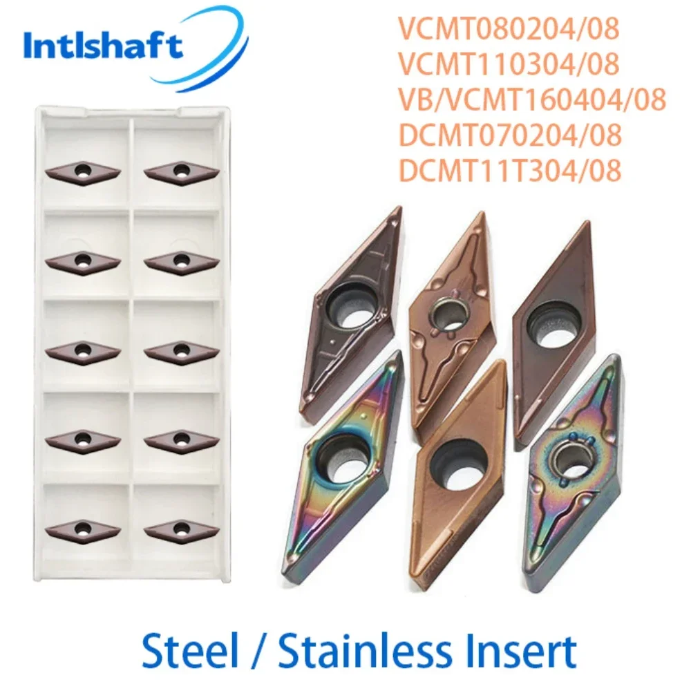 Intlshaft Carbide Insert VCMT160404 VCMT VBMT 160408 Turning Tools For ...