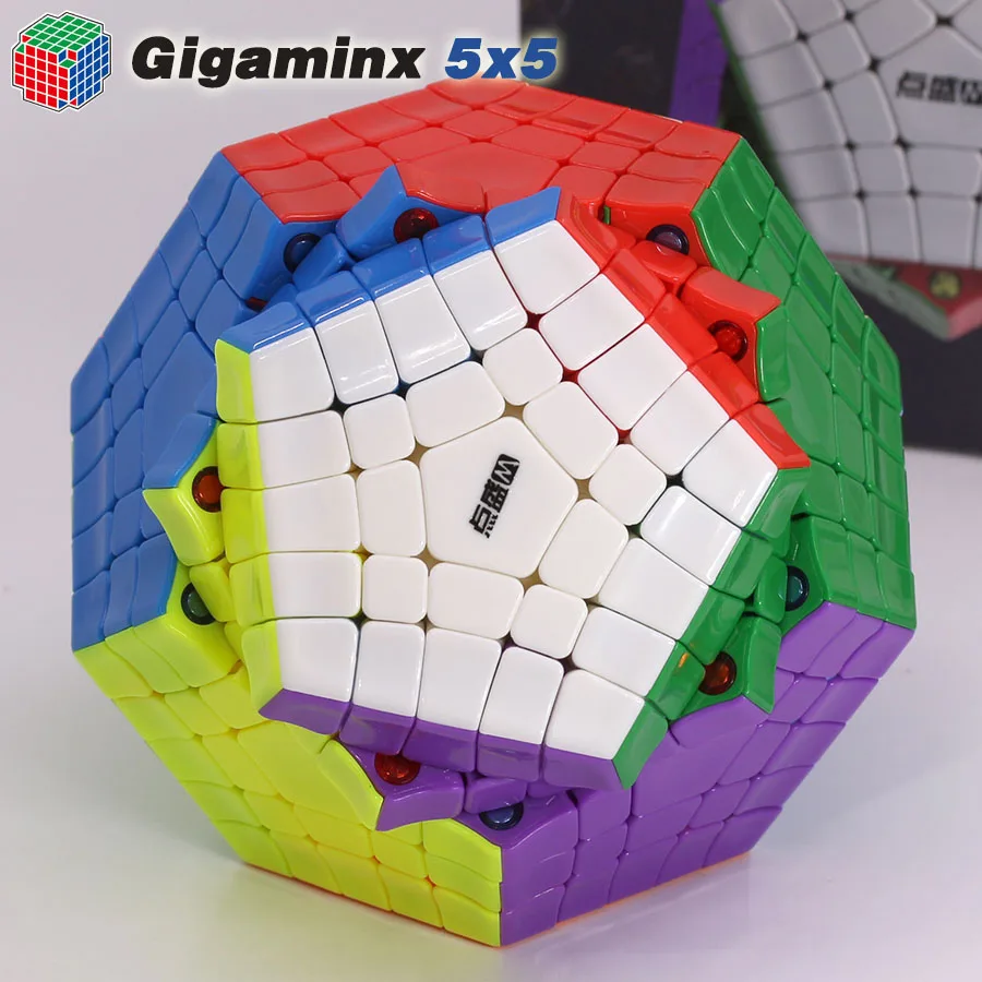 DianSheng-Magnetic-Megamin-5x5-Cube-Gigaminx-Magnet-Dodecahedron-12 ...