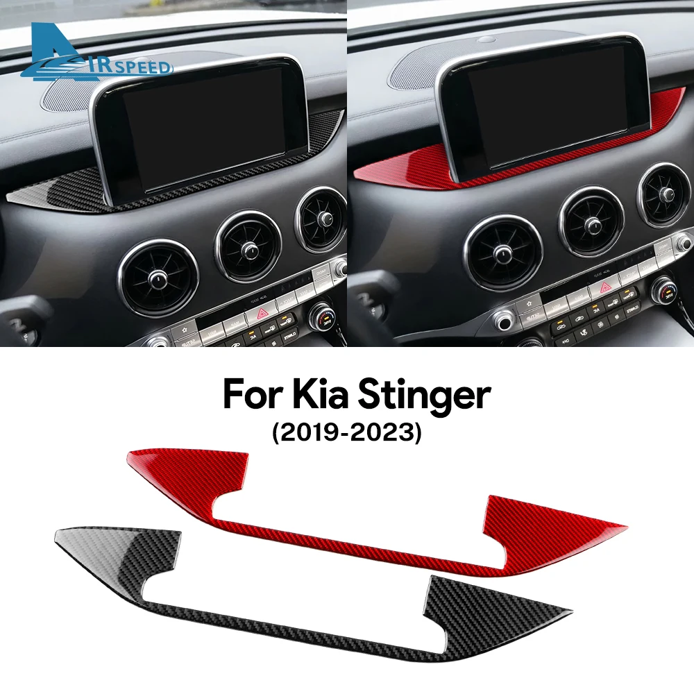 Real-Soft-Carbon-Fiber-Sticker-For-Kia-Stinger-2019-2020-2021-2022-2023 ...