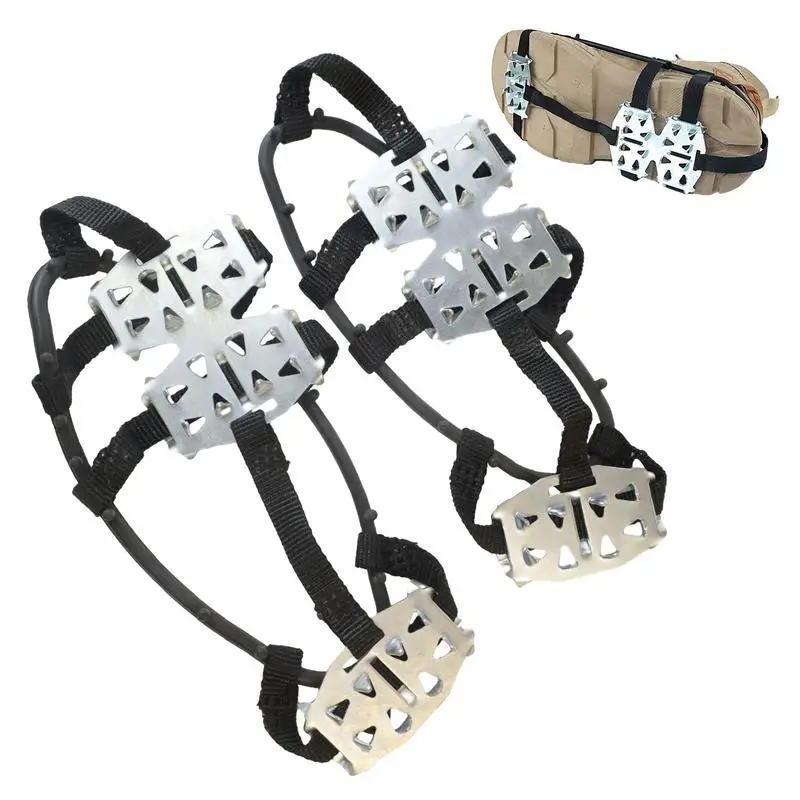 Shoe-Grippers-For-Ice-And-Snow-24-Steel-Teeth-Over-Shoe-Boot-Traction ...