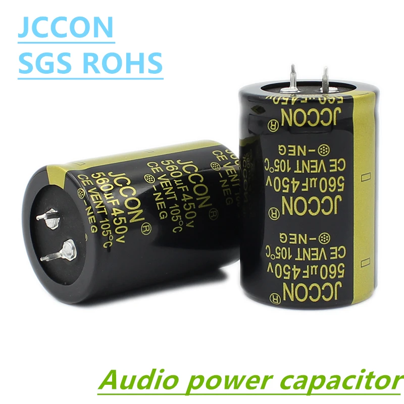 1PCS-JCCON-aluminum-electrolytic-capacitor-450v470uf-450v560uf-450v680uf-35x50-inverter-welding ...