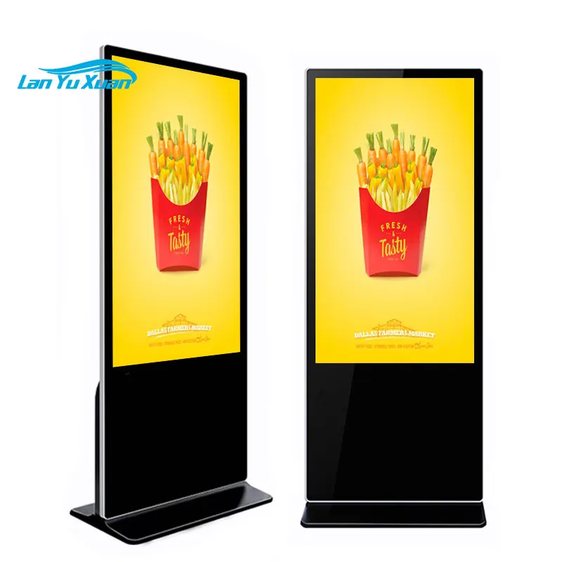KINGONE-55-Inch-Floor-Standing-LCD-TV-Advertising-Display-Touch-Screen ...