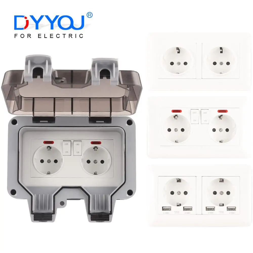 IP66-Germany-Standard-Outlet-Waterproof-Outdoor-Sockets-And-Switch-Wall ...