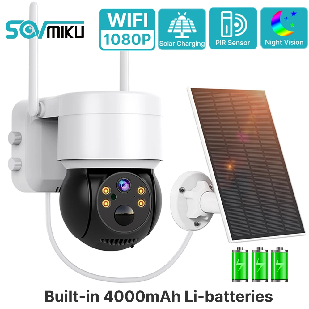 Solar Powered Video Surveillance Camera | Wireless Solar Powered ...