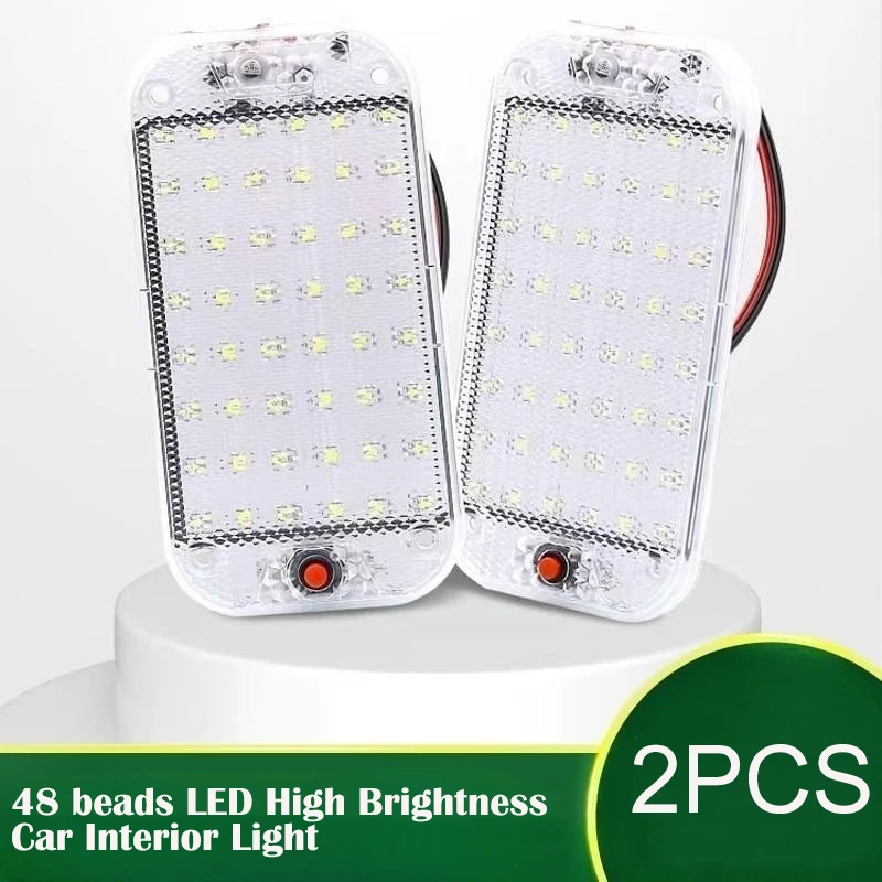 Mini-Car-Interior-Lights-Ultra-thin-LED-Compartment-Indoor-Light-Bar ...