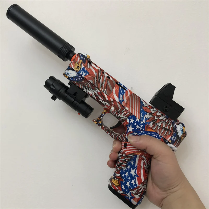 Electric Gel Blaster Water Beads Toy Gun Splatter Ball Airsoft Pistola ...