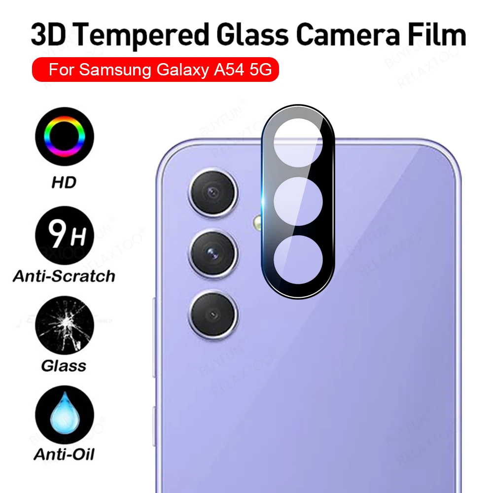 Back-3D-Tempered-Glass-Camera-Protector-Case-For-Samsung-Galaxy-A54 ...