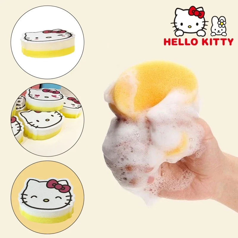 Hello-Kitty-Kitchen-Dishwashing-Sponge-Cleaning-Sponges-Double-Sided ...