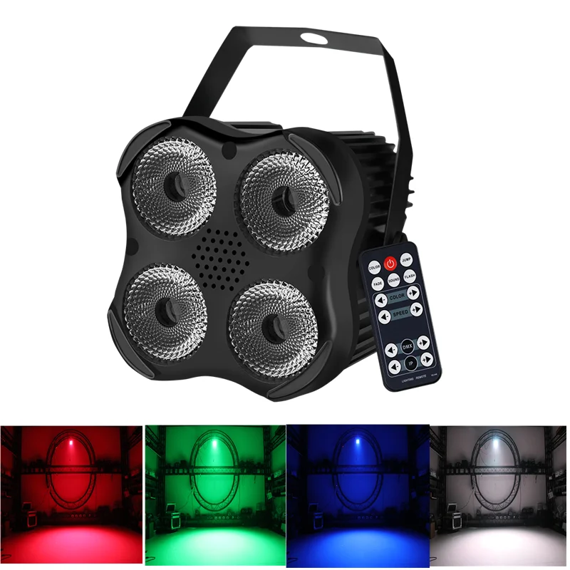 25W-Four-Eyes-LED-Flat-Par-4x8w-RGBW-4IN1-Color-Lighting-DMX512-For ...