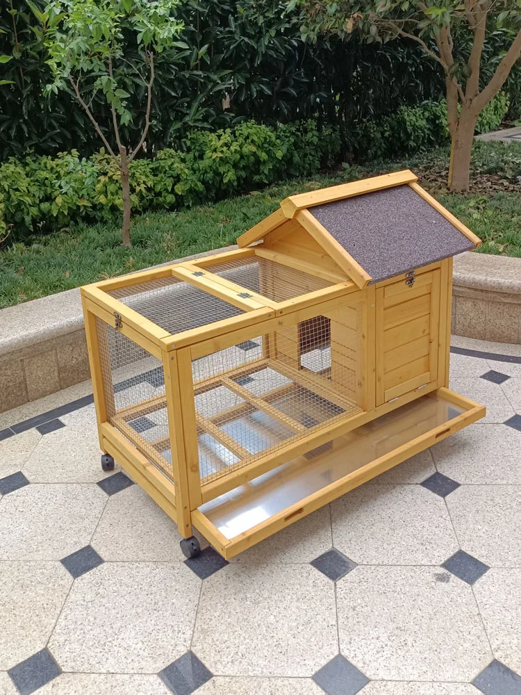 Outdoor-dwarf-rabbit-cage-household-villa-special-cage-supplies-rutin ...