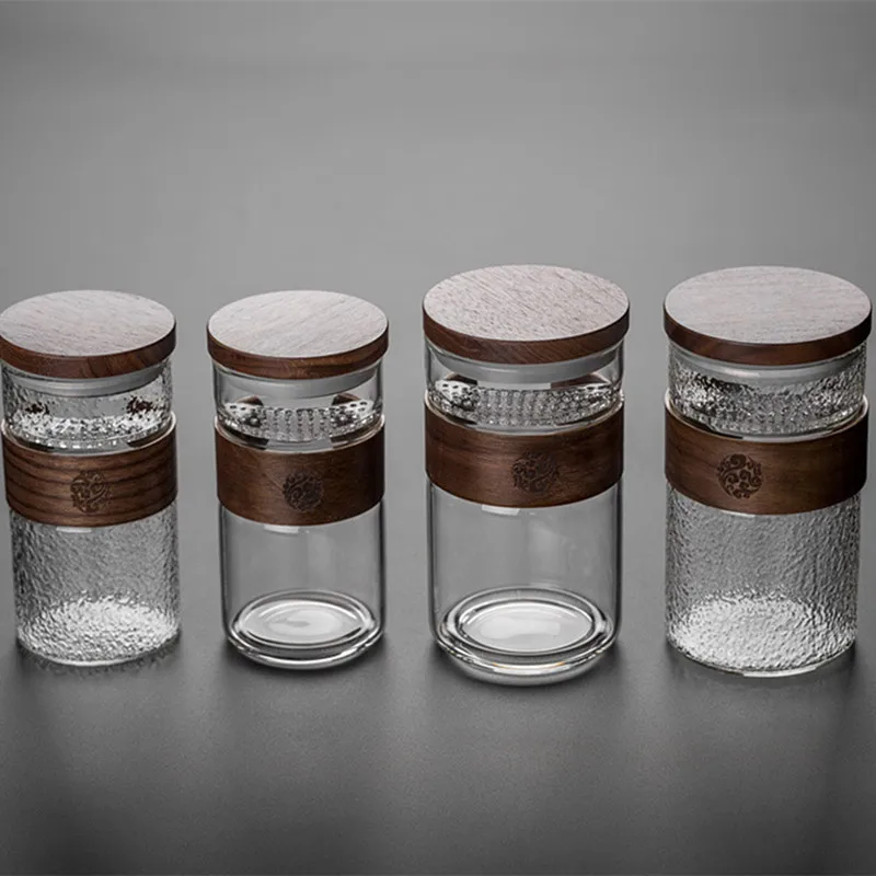 350Ml-Hammered-Glass-Tea-Cup-Filter-with-Cover-Tea-Cup-Personal-Flower ...