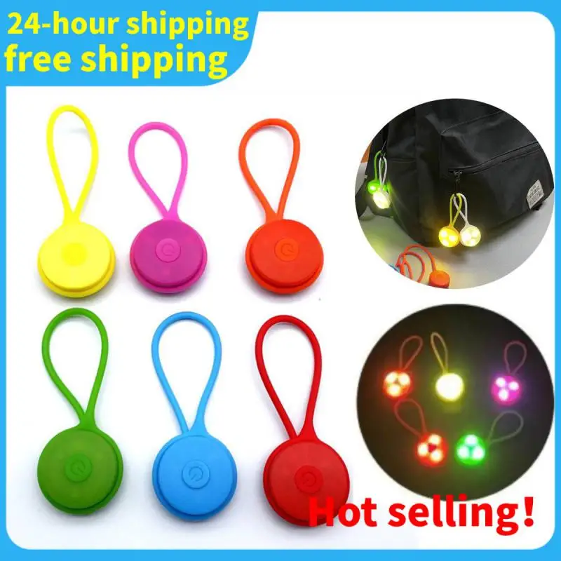 Outdoor-Backpack-Lights-Silicone-LED-Night-Running-Warning-Light ...