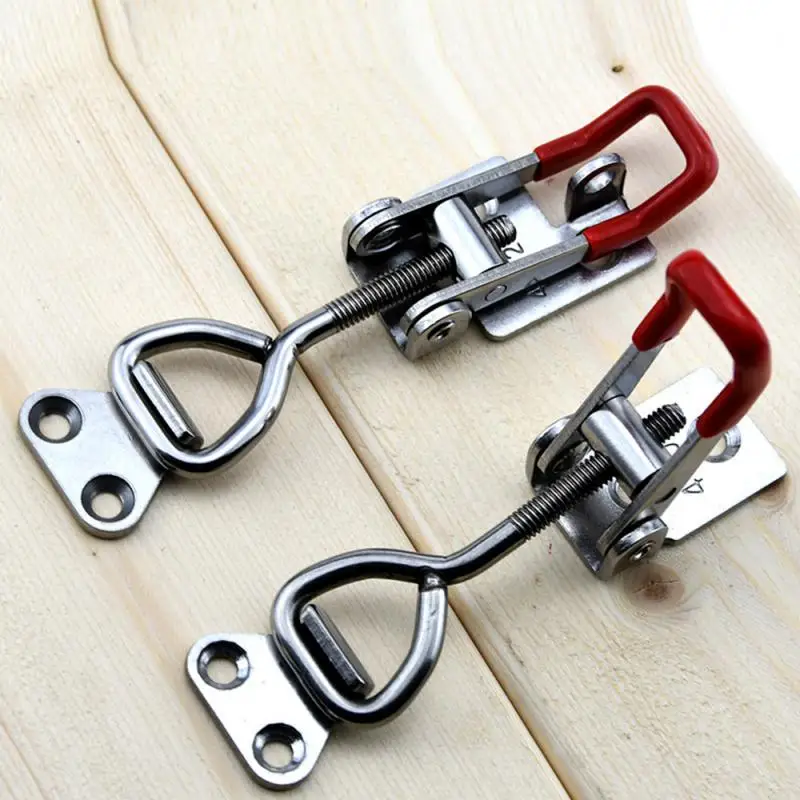 Iron-Galvanized-Stainless-Steel-Adjustable-Toggle-Clamp-Catch-Clasp ...