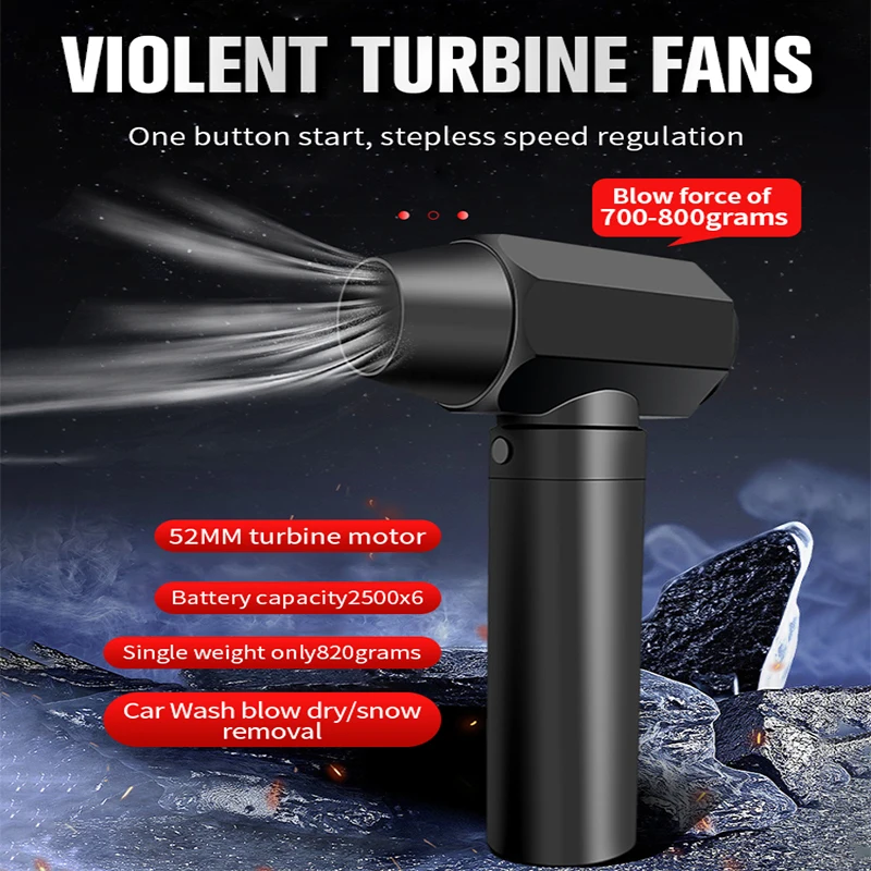 X90 Mini Powerful Blower Turbo Jet Fan, High Speed Duct Turbo Violent ...