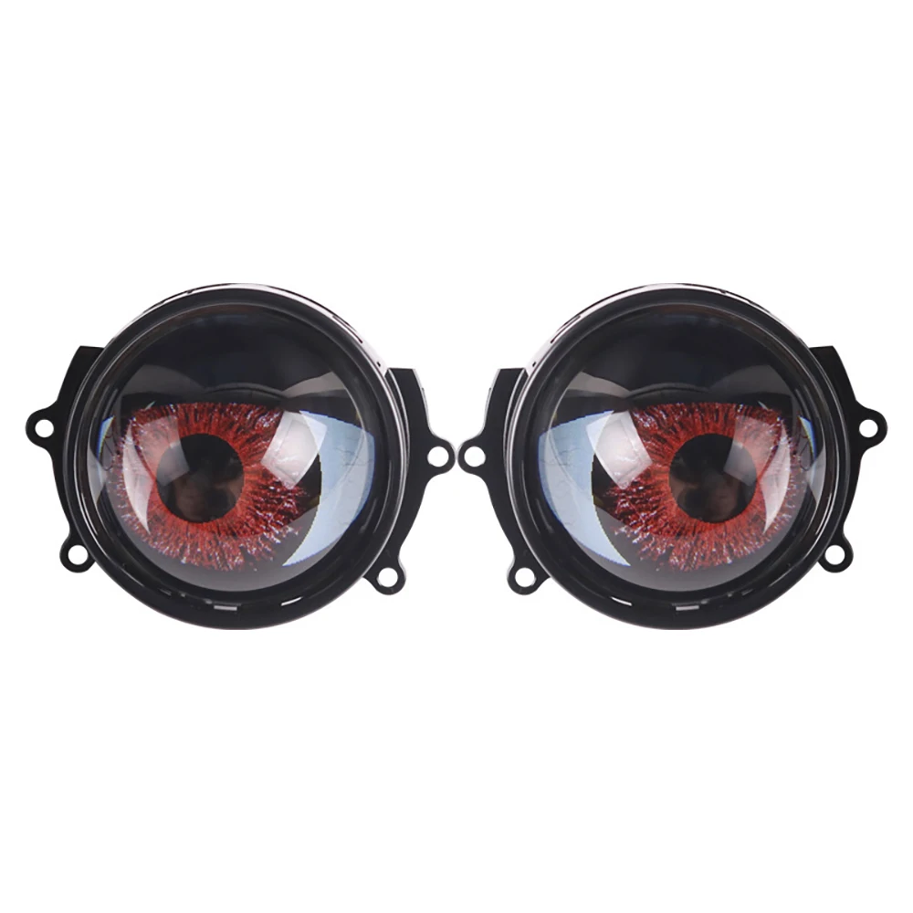 New-Dynamic-LED-Car-Headlights-Devil-Eye-LED-Eye-Lights-LED-Lens ...
