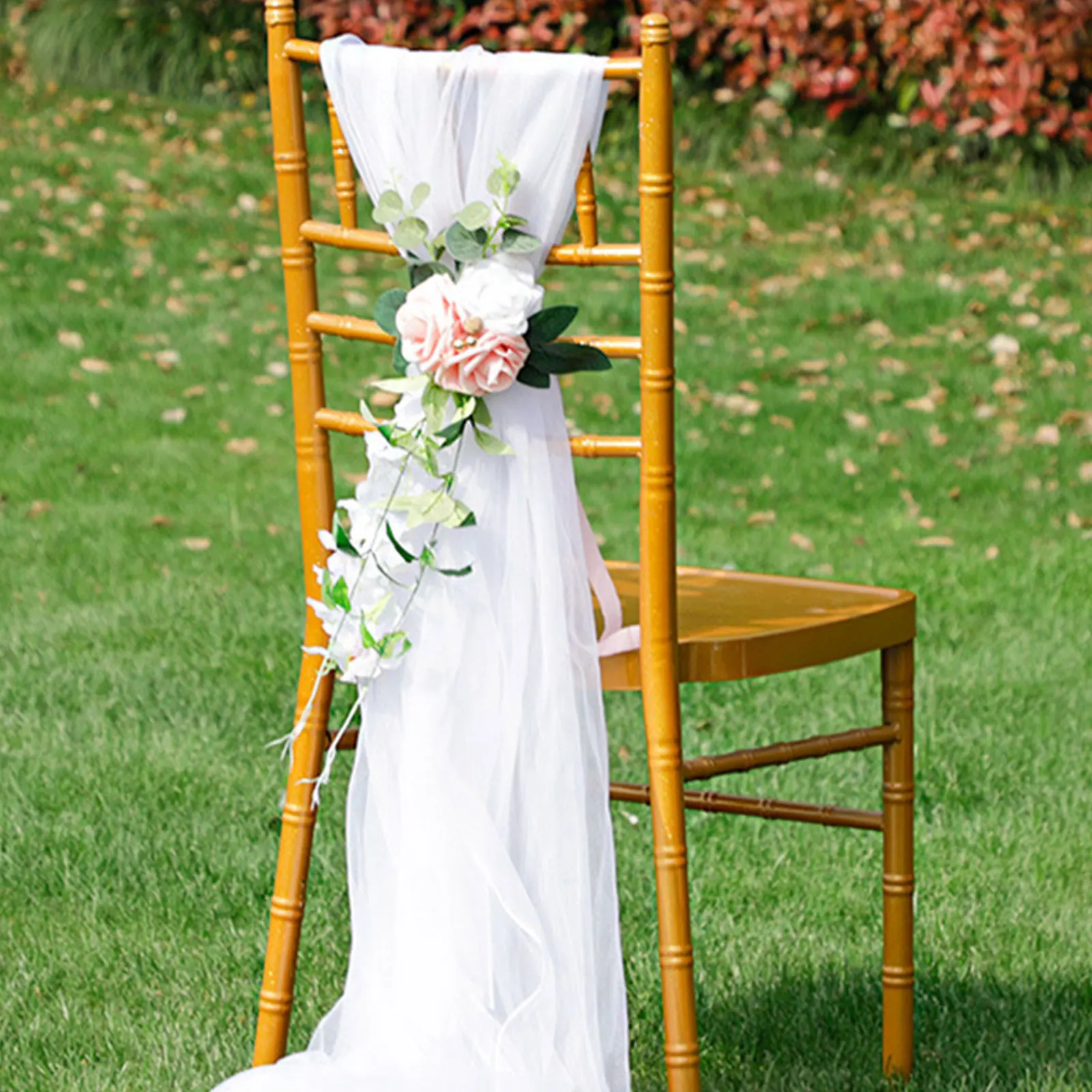 Wedding-Chair-Flower-Decoration-Artificial-Flower-Arrangement-for ...