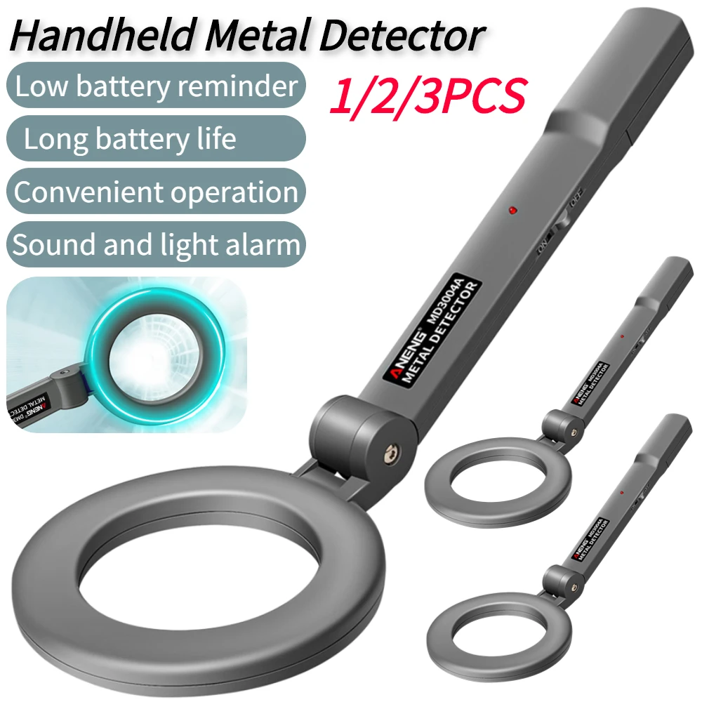 DM3004A Metal Detector Mini Handheld Alarm High Sensitivity Metal ...