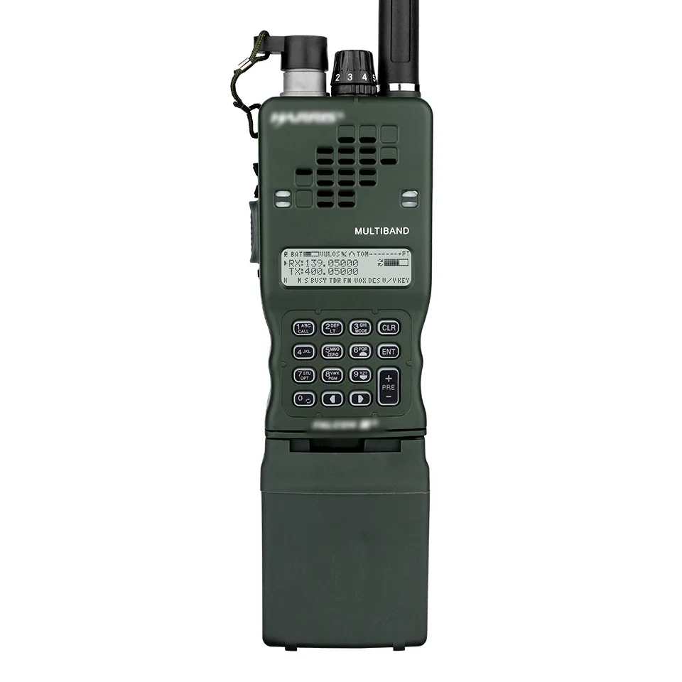 152A-Tactical-Radio-Dual-Band-VHF-UHF-Screen-Keyboard-CS-Aluminum ...