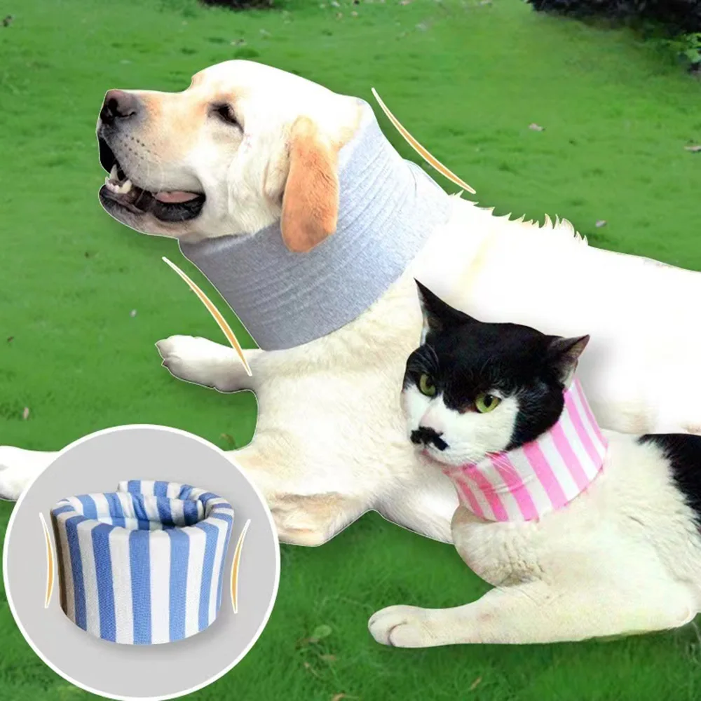 Dog-Protection-Collar-Dogs-And-Cats-Neck-Sprain-Fracture-Post-Operative ...