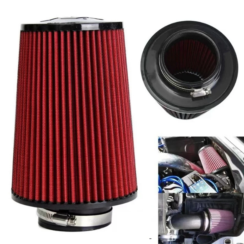 Universal-Car-Flow-Intake-Air-Filter-76Mm-Car-Mushroom-Head-Air-Filters ...