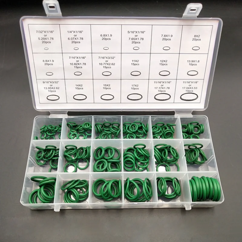 270Pcs-Rubber-O-Ring-Gasket-High-Quality-18-Sizes-Sealing-Ring-Kit-For ...