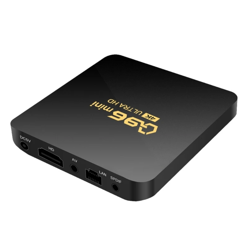 Q96 Mini TV Box Amlogic S905L Quad Core 2.4Ghz WIFI HD4K RJ45 Set Top Box