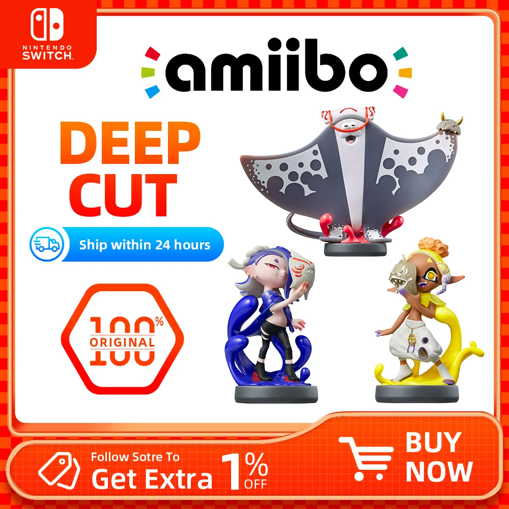 Nintendo-Amiibo-splatoon-3-Series-Deep-Cut-Shiver-Big-Man-Frye-for ...