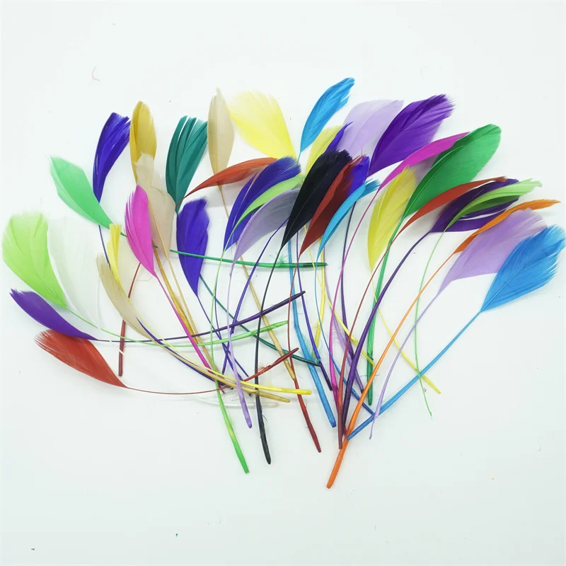 Colorful-Goose-Feather-12-18cm4-8-7-2inch-For-Party-Decoration-Plume ...