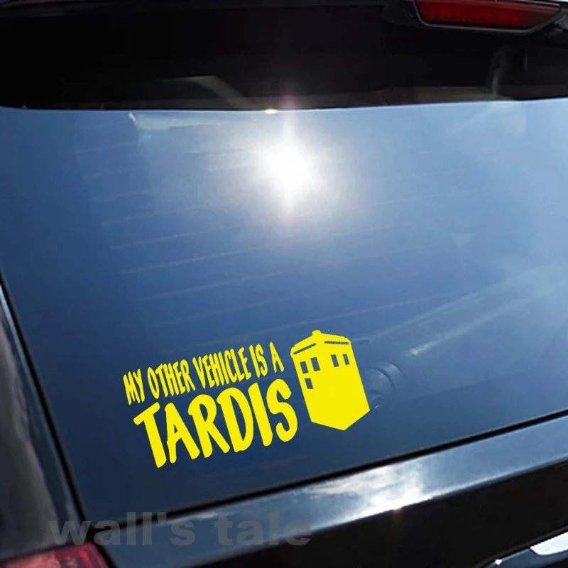 Tardis Window Sticker