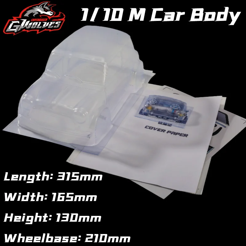 1-10-Mk1-Classic-M-Car-Shell-PVC-RC-Car-Body-210mm-Wheelbase-165mm ...