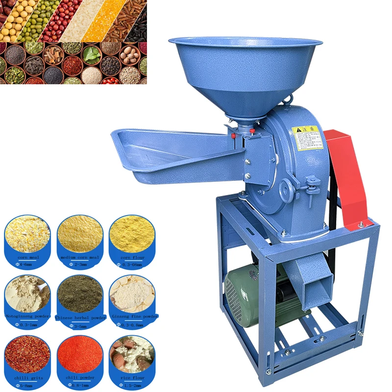 High-Power-Electric-Grinding-Machine-Grinder-Grain-Spice-Corn-Crusher ...
