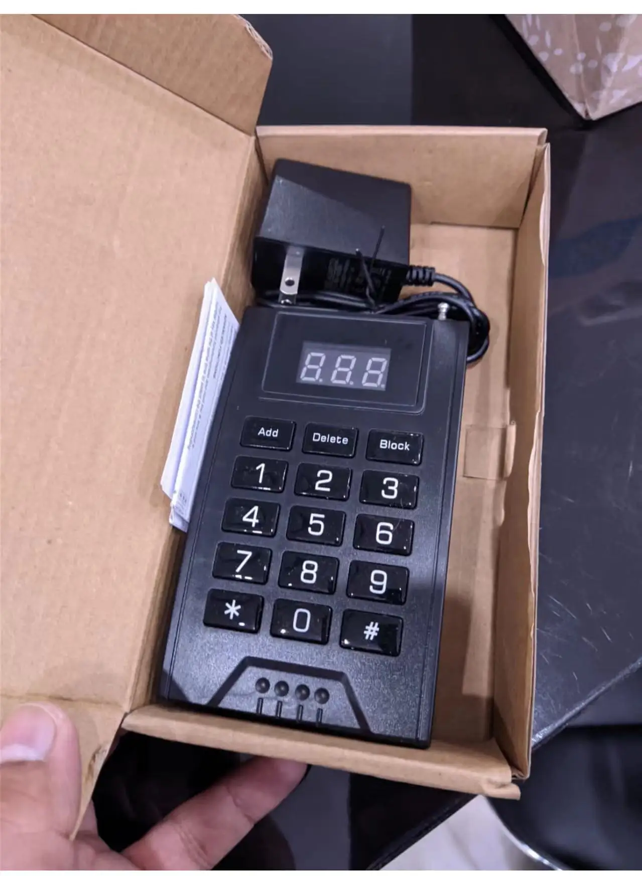 PO1000-Fixed-Code-433Mhz-Learning-Code-Receiver-With-Keypad-Passwords ...