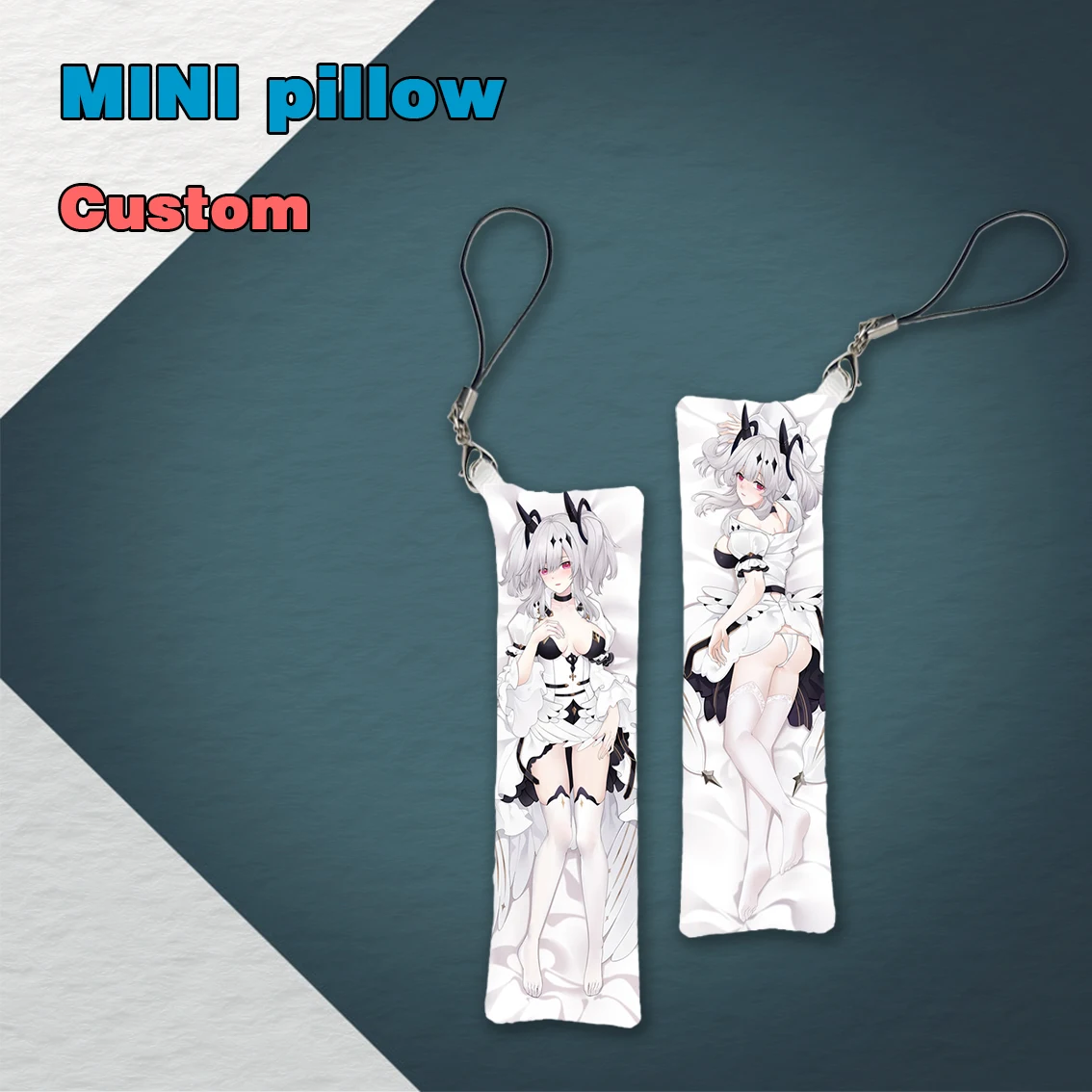 Anime-Game-Azur-Lane-Joffre-Mini-Dakimakura-Keychain-Pillow-Hanging ...