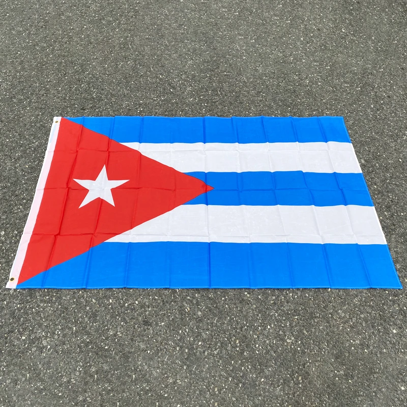 Free Shipping aerlxembrae 3x5ft Polyester cuba Flag Country Indoor ...