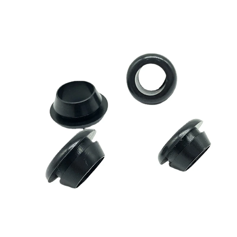100pcs Single-sided Rubber Wire Grommet Gasket 3mm Inner Dia Electric ...