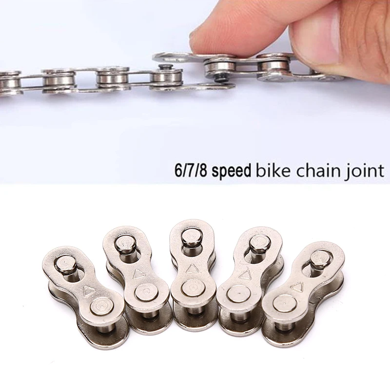 5-Pair-Bicycle-Chain-Link-Connector-Joints-Magic-Buttons-Cycling-Speed ...