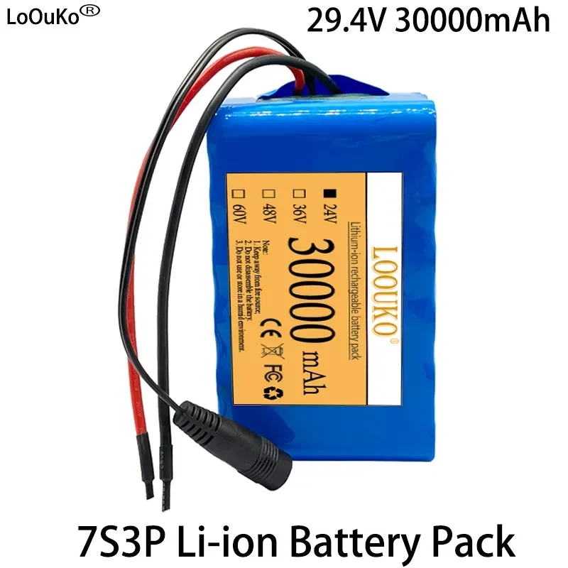 LoOuKo-100-New-7S3P-24V-30000mAh-18650-Lithium-ion-Battery-Pack-And-29 ...