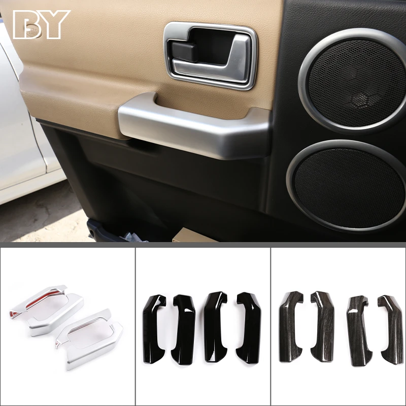 Car Interior Door Handles Trim Cover For Land Rover Discovery 3 Lr3 ...