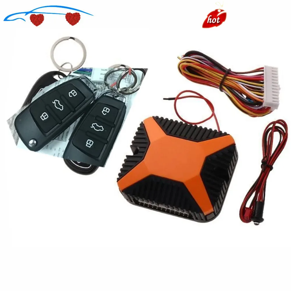 Universal-Car-Auto-Alarm-Remote-Central-Locking-System-Kit-Door-Lock ...