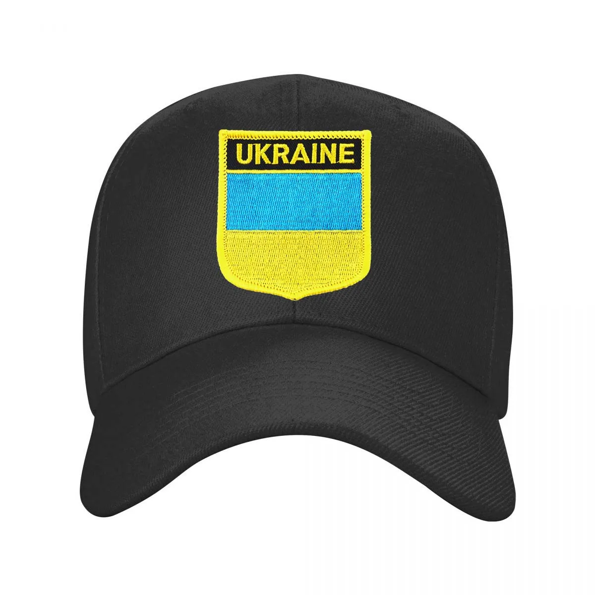 Ukraine Country Embroidery Logo Shield Flag Baseball Cap Dad Hats ...