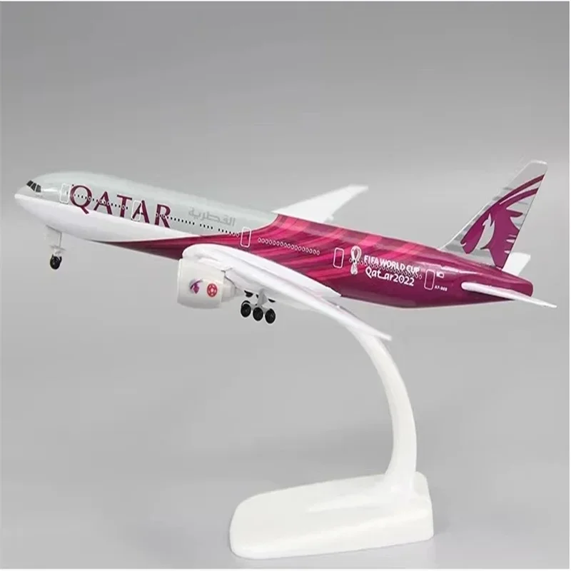 Alloy-Metal-AIR-QATAR-Airways-Boeing-777-B777-Airplane-Model-Diecast ...