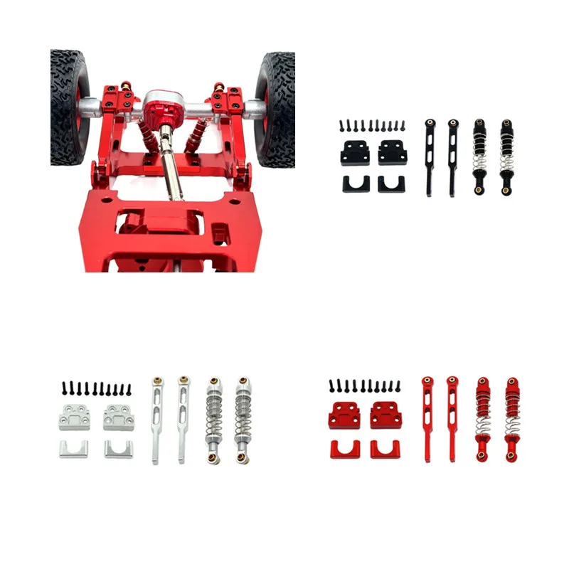 Metal Upgrade Remote Control Car Rear rod shock absorber Fit For MN ...