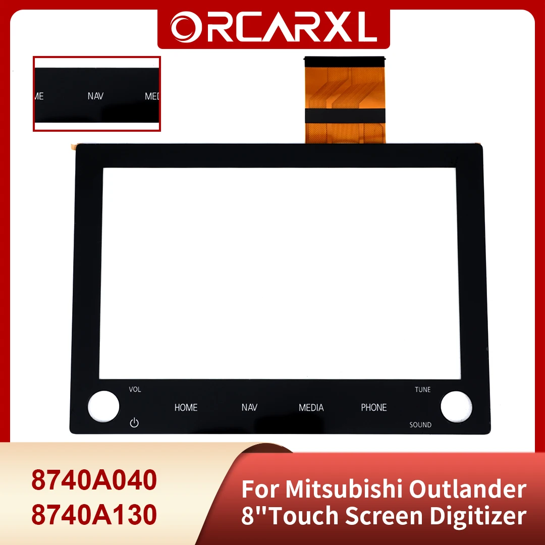 8-inch-Touch-Screen-Digitizer-Media-Replacement-Parts-8740A040-8740A130 ...