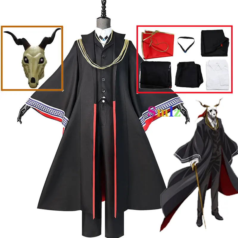 Elias-Ainsworth-Cosplay-Anime-O-Antigo-Magus-Noiva-Traje-Chise-Hatori ...