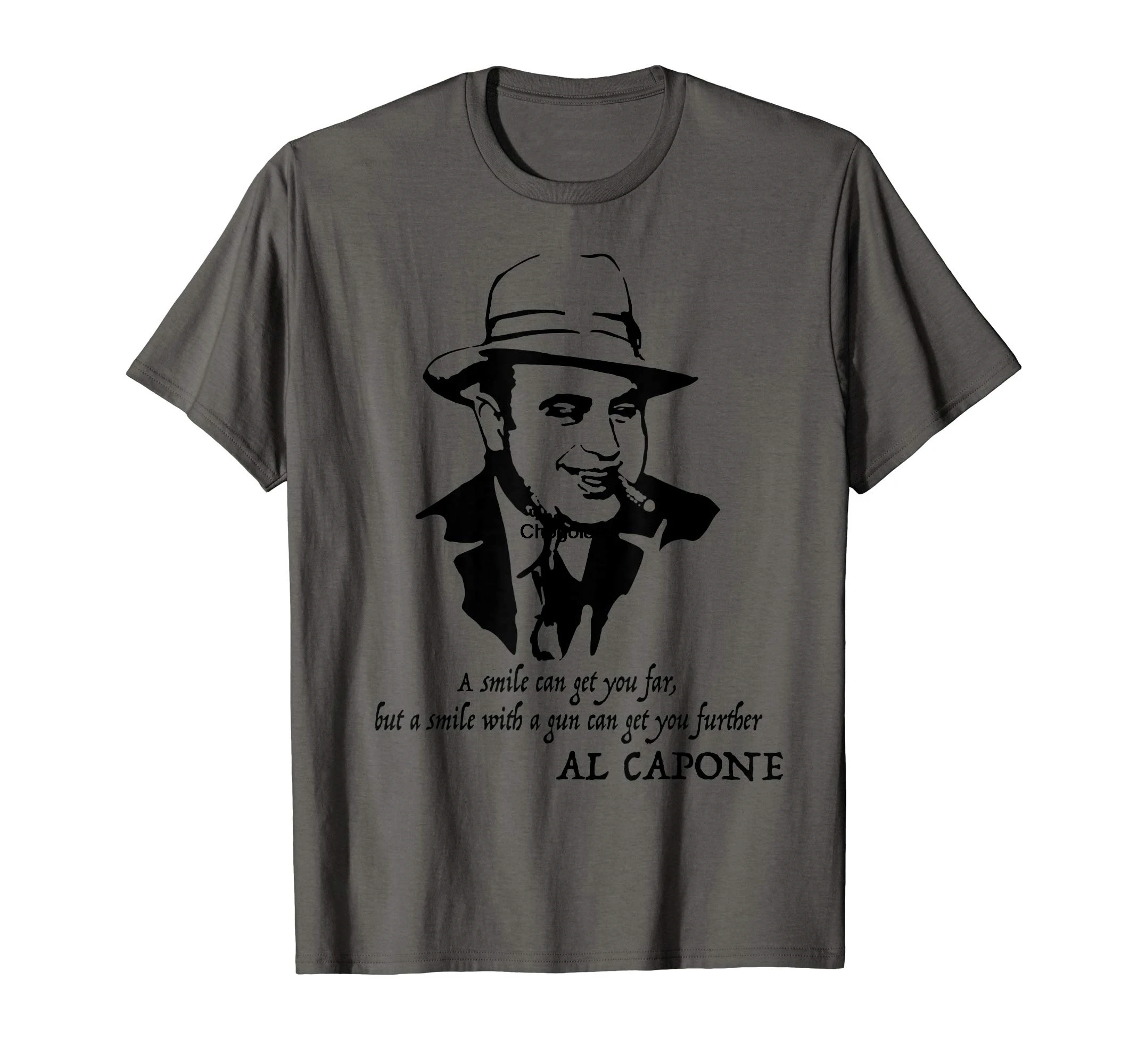 Al Capone Quotes Smile Gun