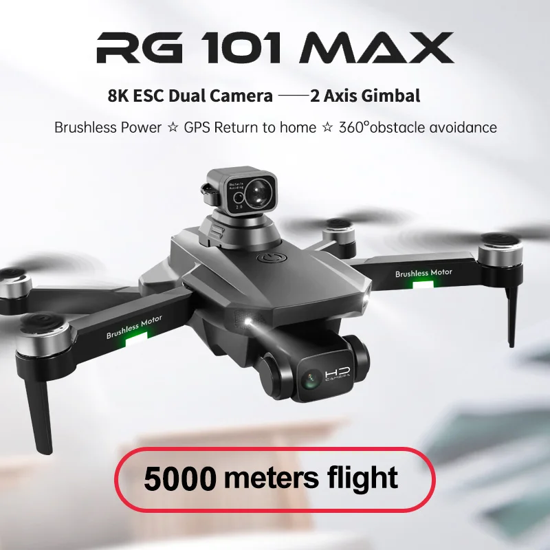 RG101-PRO-professional-drone-GPS-2-axis-gimbal-8K-HD-helicopter ...