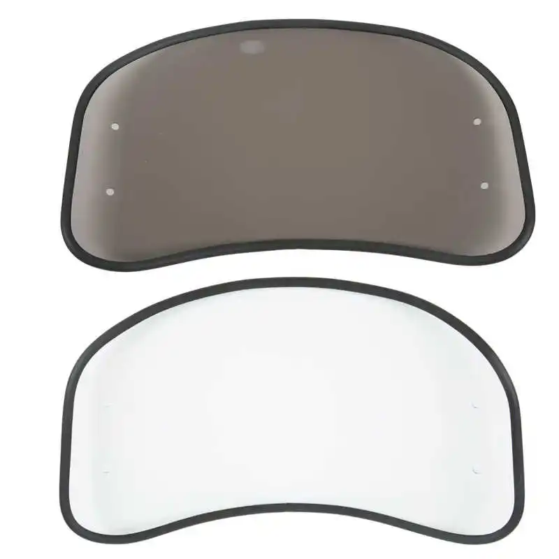 Motorcycle Front Spoiler Deformation Resistant Clear Motorcycle Oval ...
