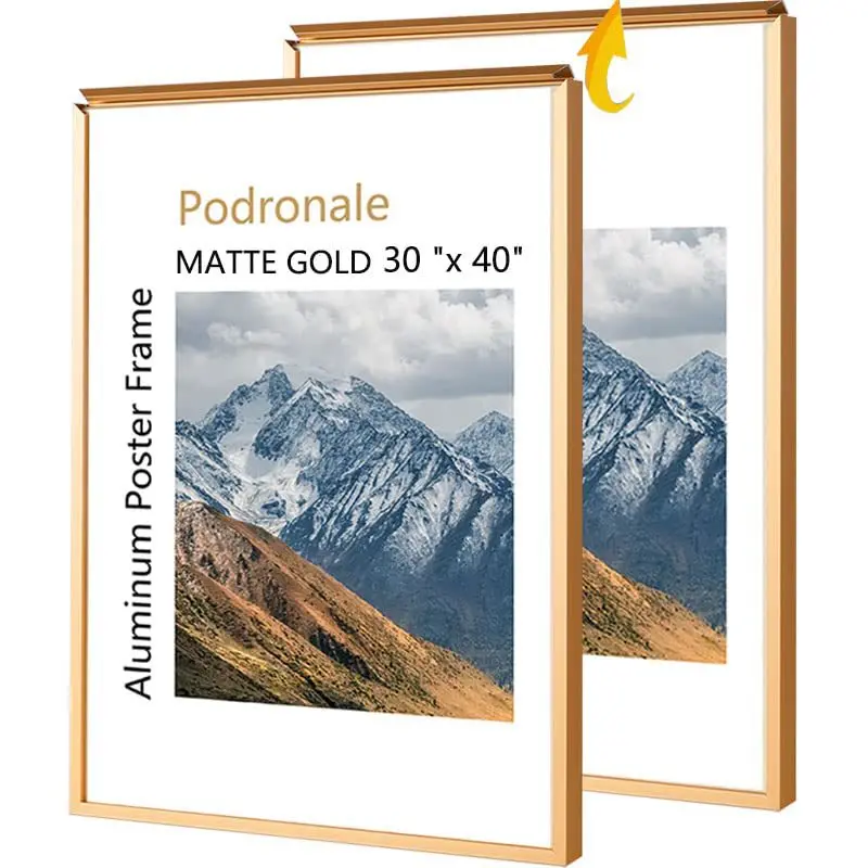 A4-Aluminum-Alloy-Poster-Frame-Advertising-Frame-Black-Wall-Hanging ...