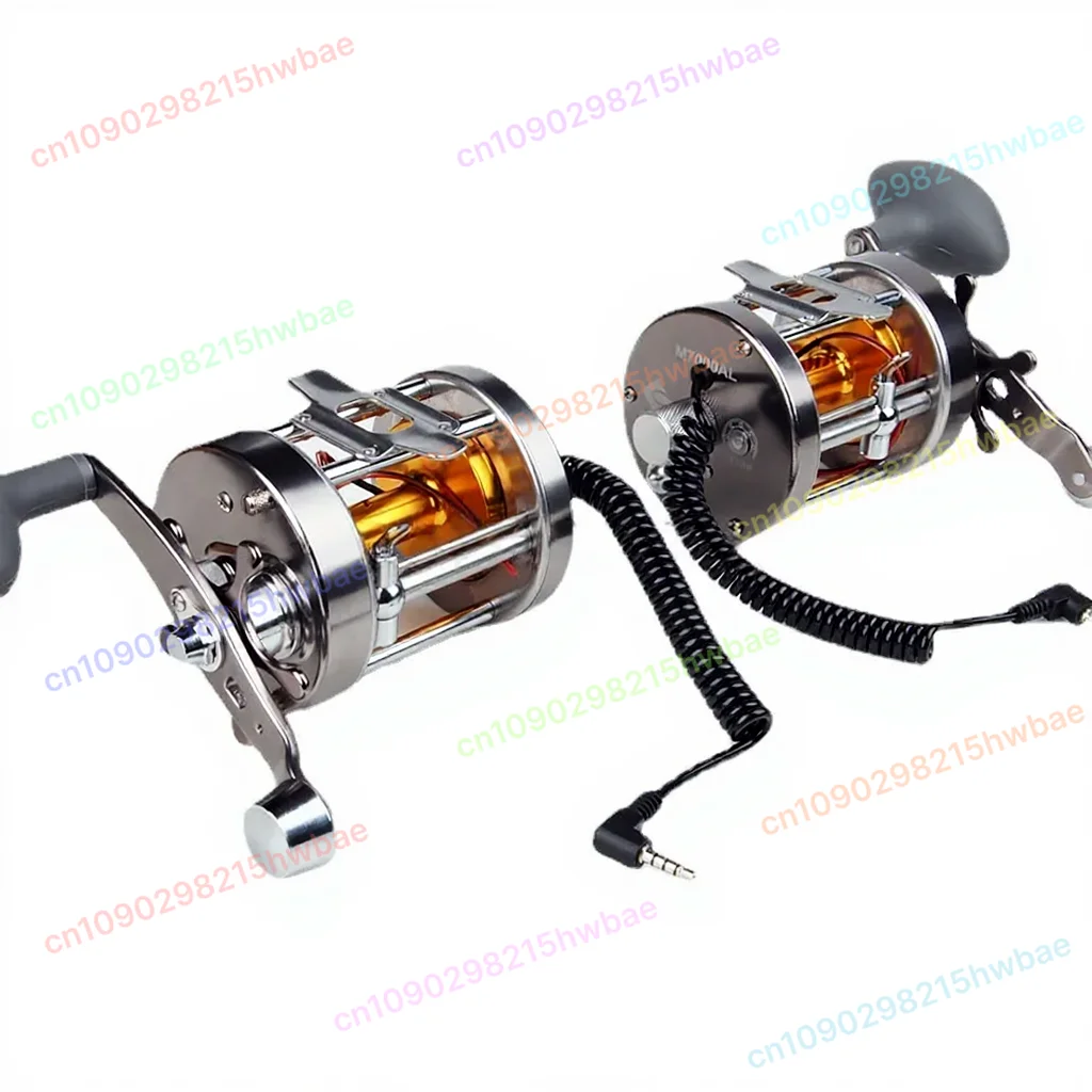 Visual Anchor 7000 Full Metal Drum Fishing Reel Finder Remote Caster ...
